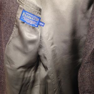Pendleton | Suits & Blazers | Vintage Pendleton Wool And Suede Western ...